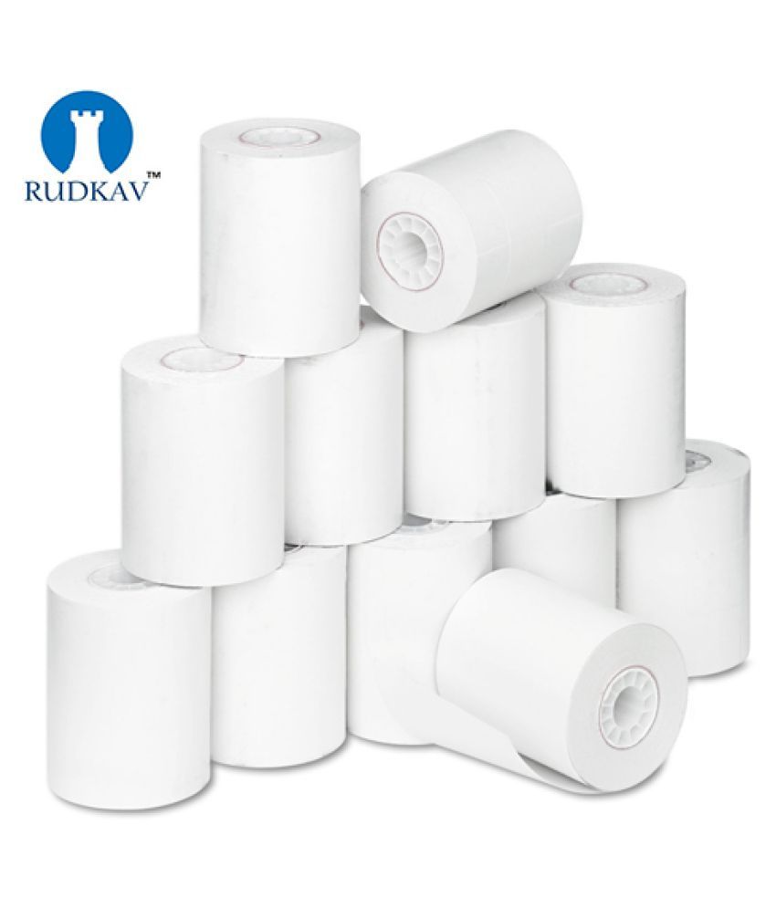 Thermal Paper Roll With 55 GSM 56mm X 20mtr Pack Of 40 Roll Buy