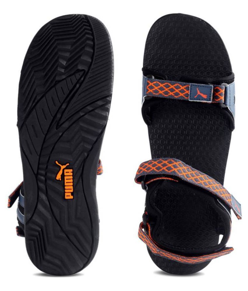 Puma Men Blue Synthetic Floater Sandals - Buy Puma Men Blue Synthetic ...