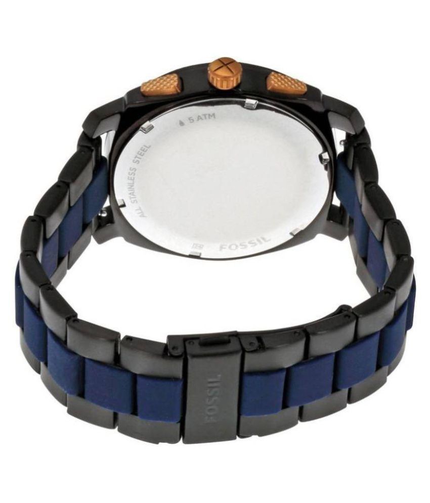 Fossil Fs5164 Stainless Steel Analog Men's Watch - Buy Fossil Fs5164 ...