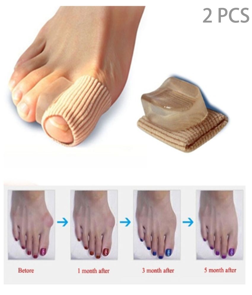 Ecodec 1 Pairs Orthopedics Silicon Pad Protection Toe Spreader Hallux ...