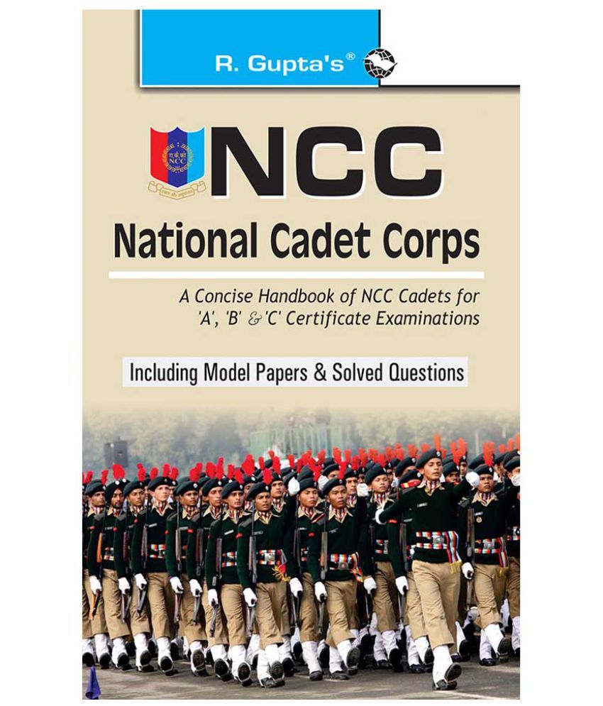 Buy NCC Handbook Of NCC Cadets For A B And C Certificate