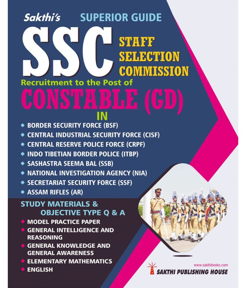 SSC CONSTABLE GD Buy SSC CONSTABLE GD Online At Low Price In India