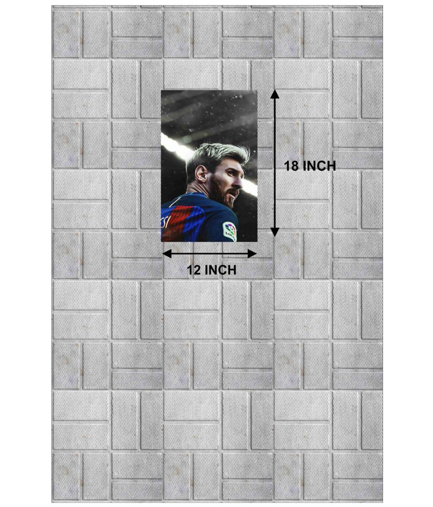 HK PRINTS Lionel Messi Paper Wall Poster Without Frame: Buy HK PRINTS ...
