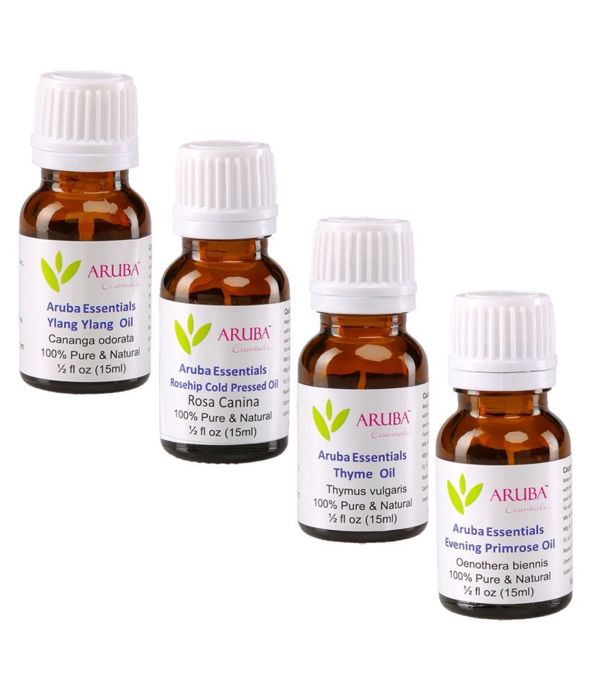 Aruba Essentials Pack of Four Different Essential Oil 60 ml: Buy Aruba ...