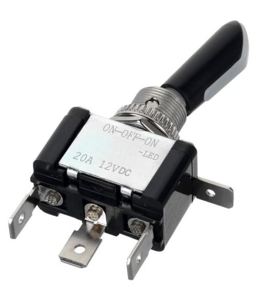 Toggle Switch 4P SPST ON OFF 20A 12V DC: Buy Toggle Switch 4P SPST ON ...
