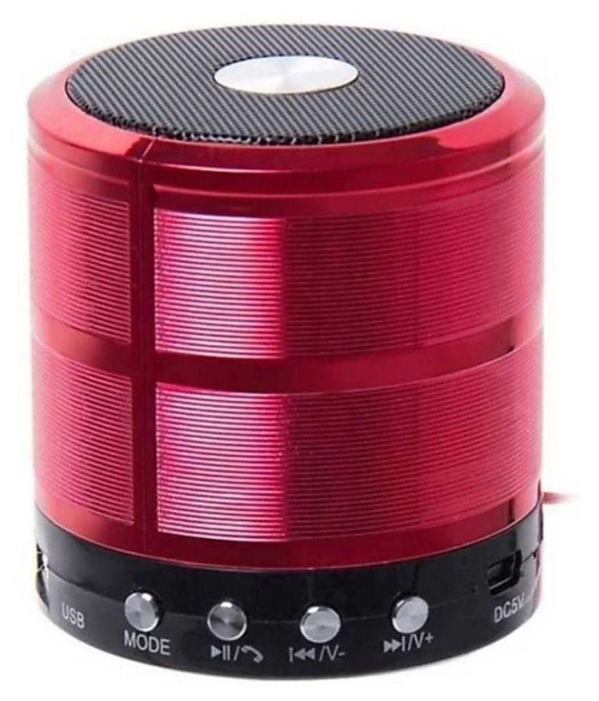 MODERN FITOOR WS887 Red Bluetooth Speaker - Buy MODERN FITOOR WS887 Red ...