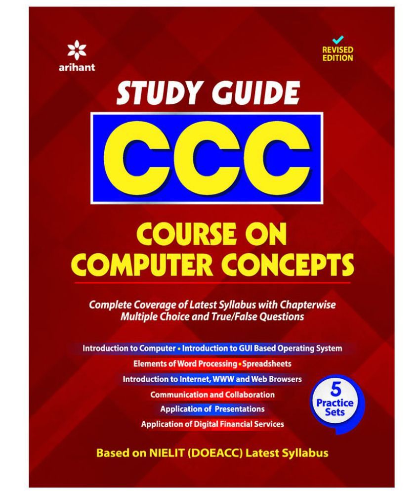CCC Course On Computer Concepts Study Guide Buy CCC Course On 