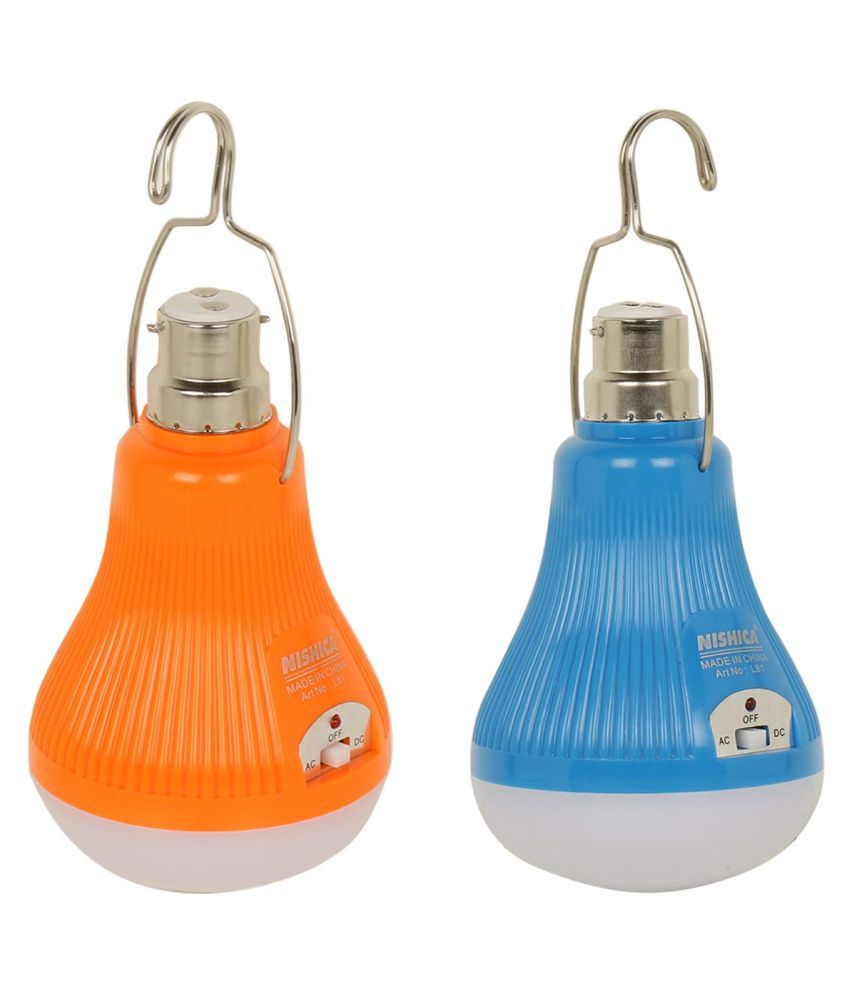 Hanuman Impex 40W Emergency Light AC/DC Bulb Assorted - Pack of 2: Buy ...