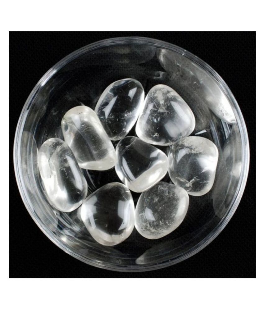 White Clear Quartz Natural Agate Stone Tumble: Buy White Clear Quartz ...