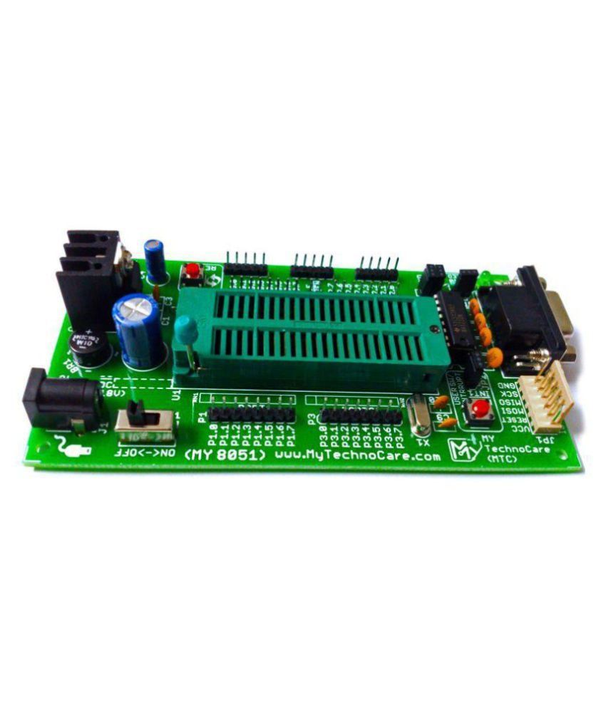 8051 Development Board with ZIF Socket+RS232 MAX232,WITHOUT ATMEL ...