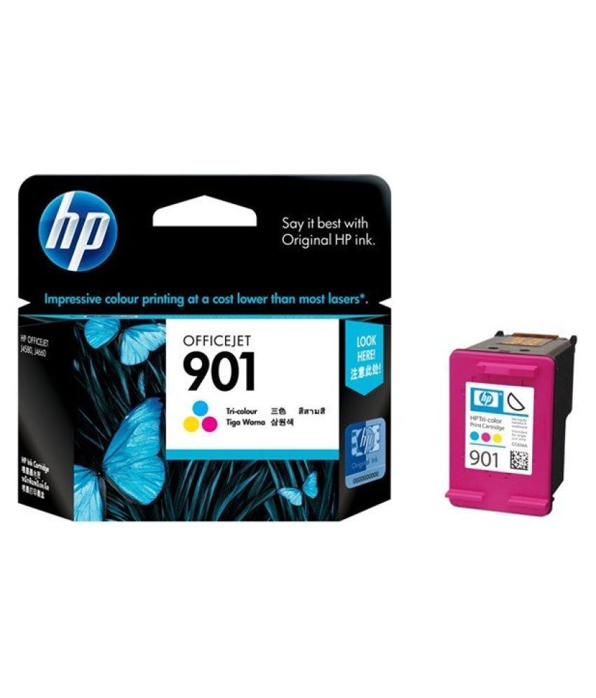 HP OfficeJet 901 Ink Cartridge - Tri-Color (CC656AA): Buy Online at ...
