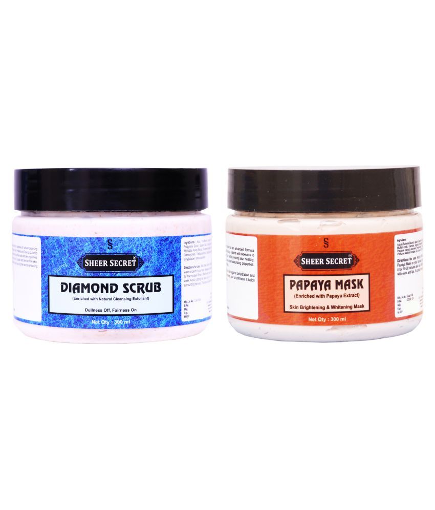 SHEER SECRET Face Mask Cream 600 ml: Buy SHEER SECRET Face Mask Cream ...