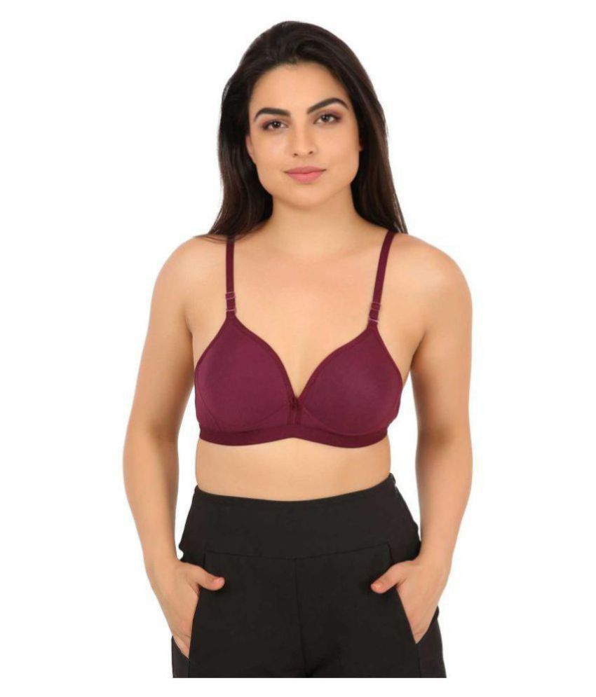 Buy Ultrafit Cotton Seamless Bra Multi Color Online At Best Prices In