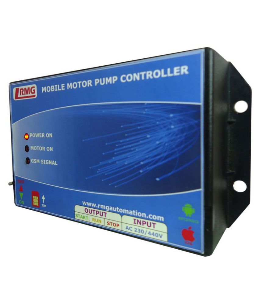 Buy RMG Single / Three Phase GSM Motor Pump controller (Mobile Motor ...