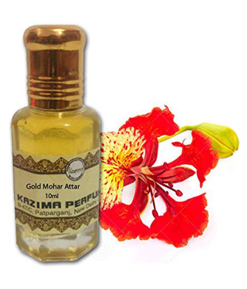 KAZIMA Gold Mohar Attar Perfume For Unisex - Pure Natural (Non ...