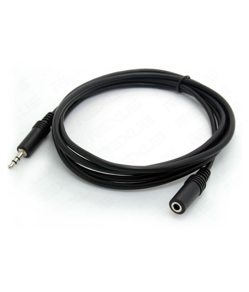 10ft 3.5mm 1/8" Stereo Audio Aux Headphone Cable Extension Cord Male to ...