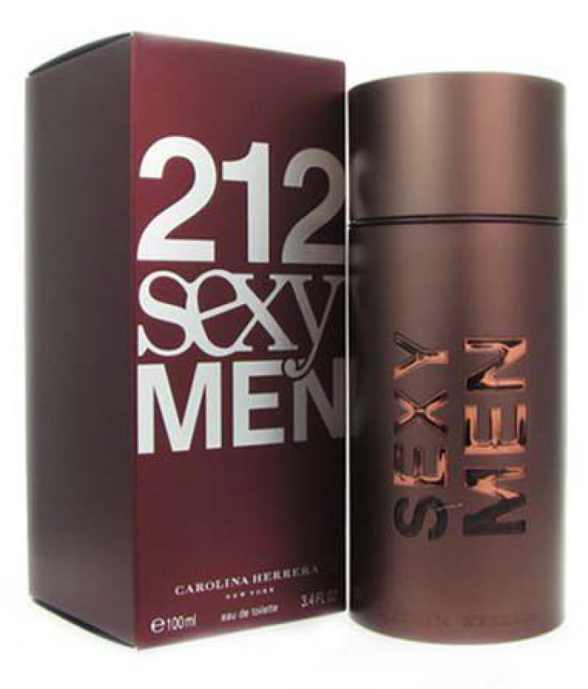 212 SEXY MEN's 100 ML PERFUME EAU DE TOILETTE EDT: Buy Online at Best ...