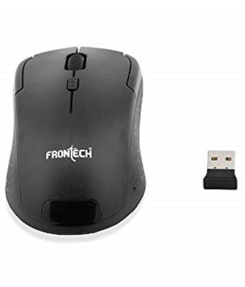 Frontech Wireless Mouse Black Wireless Mouse - Buy Frontech Wireless ...
