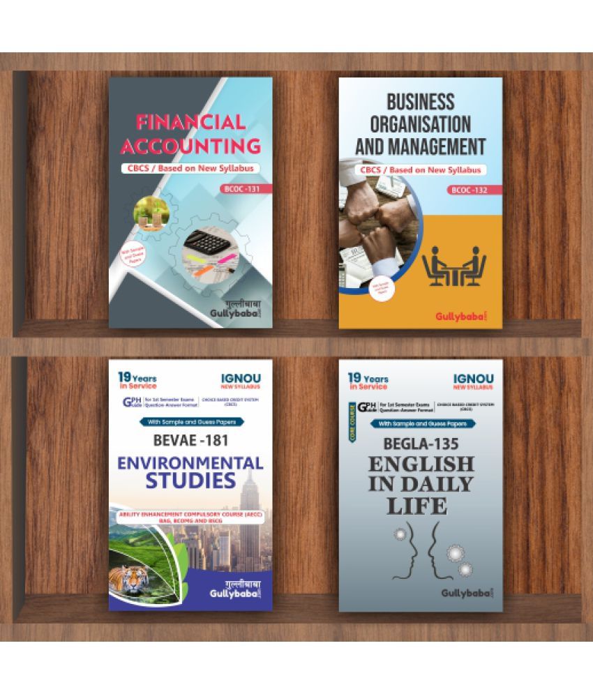 Gullybaba IGNOU BCOMG (New CBCS) BCOC-131, BCOC-132, BEGLA-135 and ... Gullybaba IGNOU BCOMG (New CBCS) BCOC-131, BCOC-132, BEGLA-135 and ...