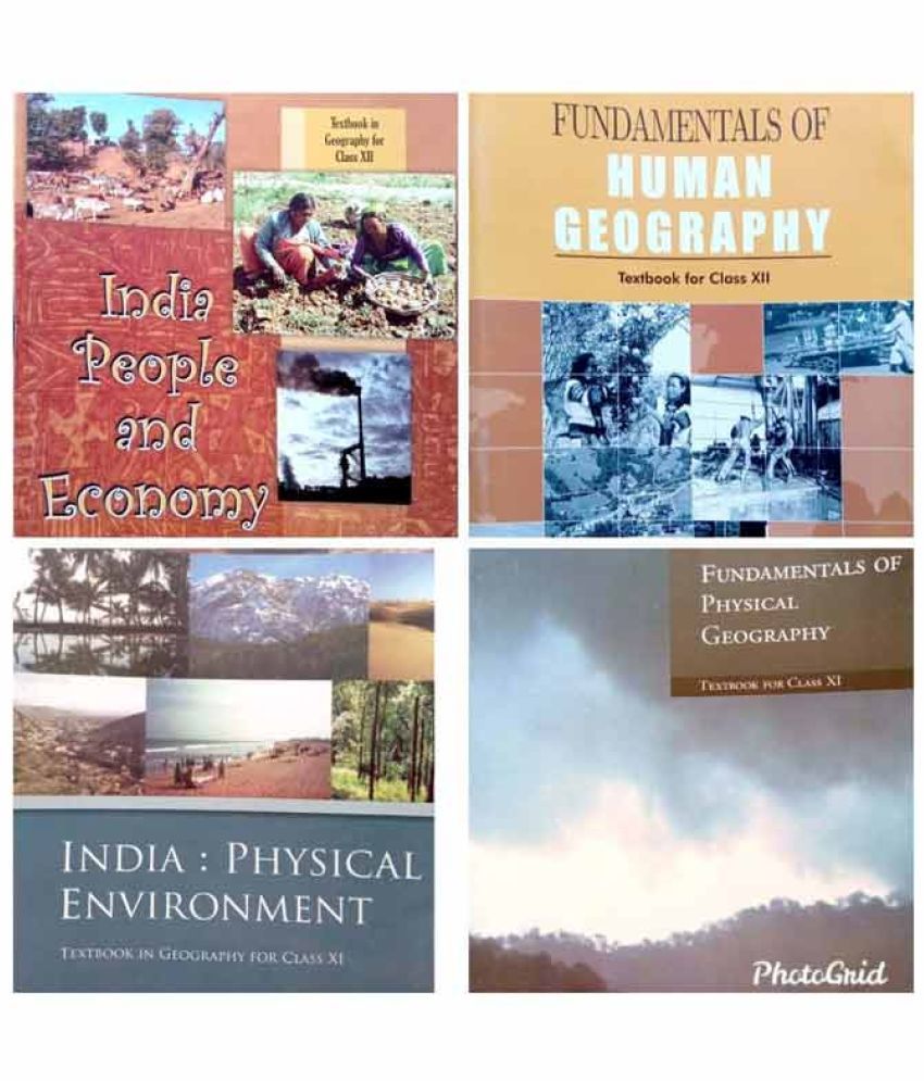 NCERT Geography NCERT Textbooks Class 11 And 12 Combo Of 4 Books With A NCERT Geography NCERT Textbooks Class 11 And 12 Combo Of 4 Books With A