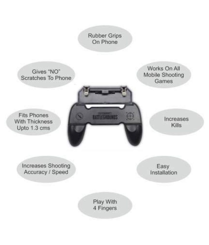 Buy GenMe wh-10 pubg Controller For android&ios ( Wireless ) Online at ...