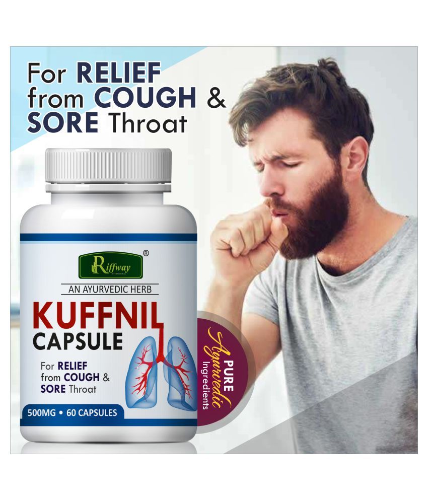 Natural Kuffnil For Reduce Cough Capsule 60 Nos Pack Of 1 Buy Natural Kuffnil For Reduce Cough