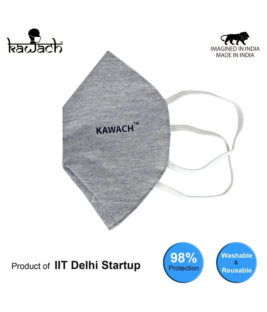 KAWACH Kawach STG-Reusable Face Mask Pack of 10: Buy KAWACH Kawach STG ...