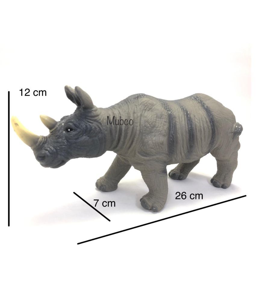 Mubco® Rhino Rubber Stuffed Wild Animal | Sound | 26 cm - Buy Mubco ... Mubco® Rhino Rubber Stuffed Wild Animal | Sound | 26 cm - Buy Mubco ...