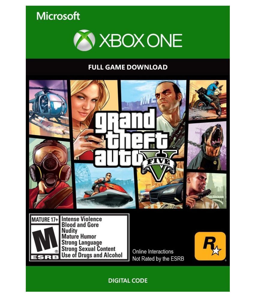 Buy Grand Theft Auto V Xbox One ( Delivery via Email ) Online at Best ...