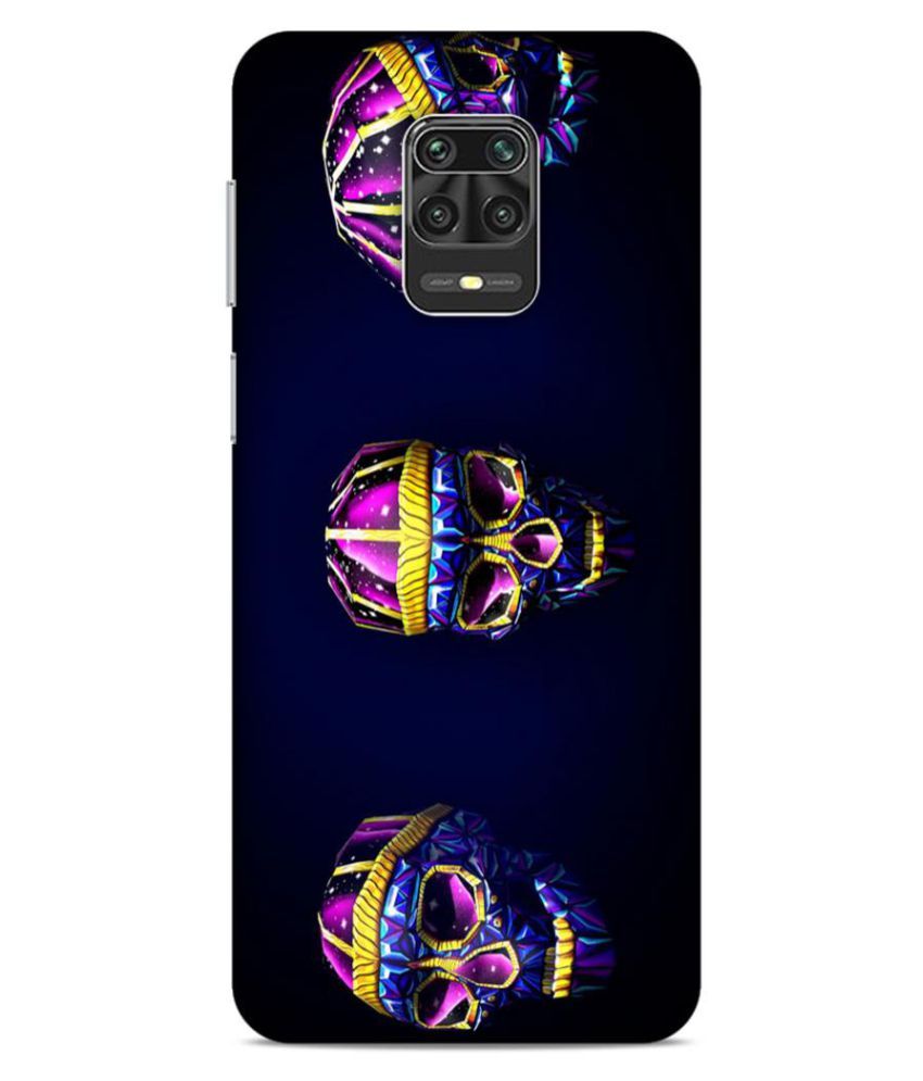 Xiaomi Redmi Note 9 Pro 3D Back Covers By GHR Tech World Anti-colour ...
