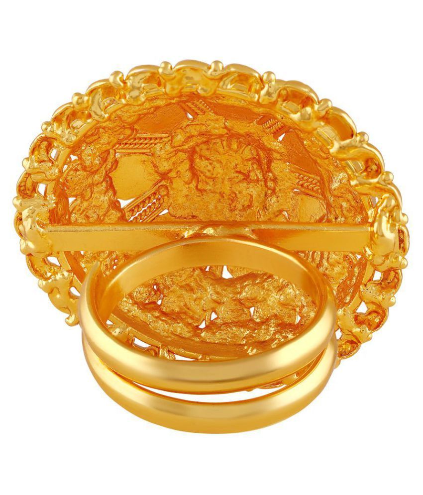 Asmitta Flower Design Gold Plated Finger Ring For Women: Buy Asmitta ... Asmitta Flower Design Gold Plated Finger Ring For Women: Buy Asmitta ...