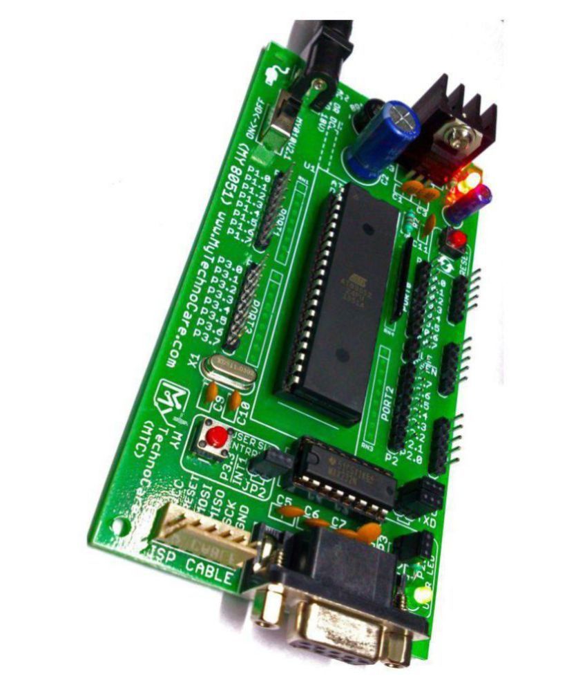 8051 Microcontroller Development Board Project evaluation Kit + MAX232 ... 8051 Microcontroller Development Board Project evaluation Kit + MAX232 ...