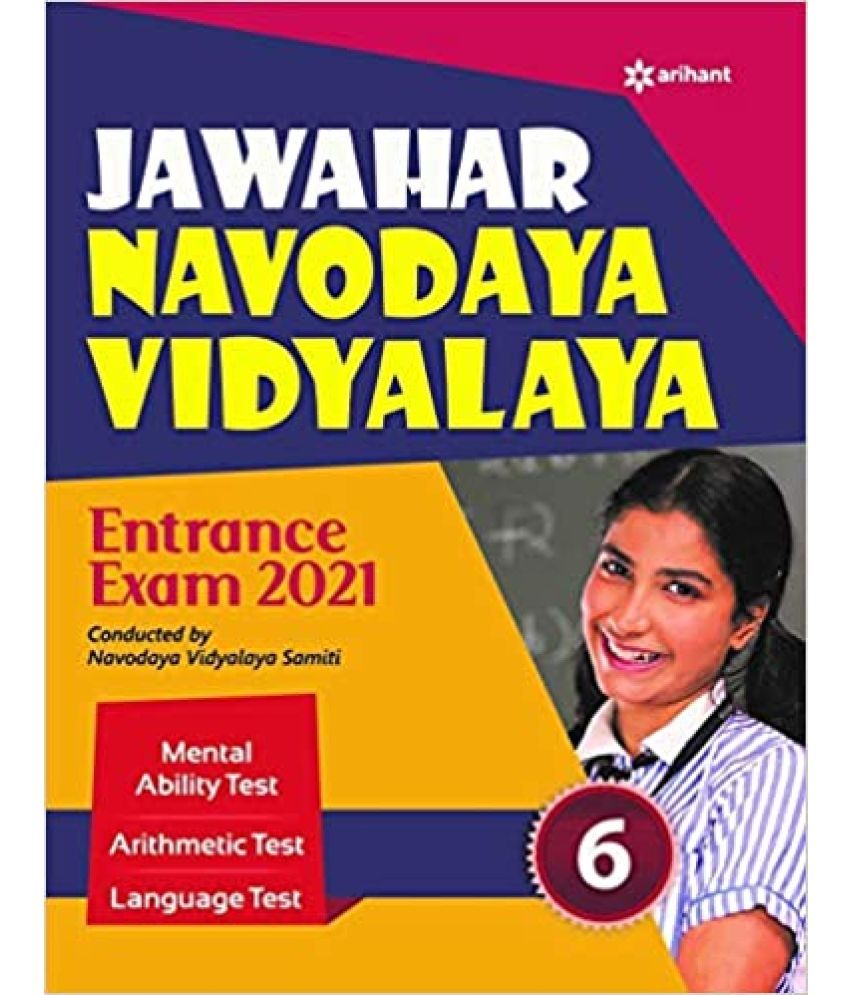 Jawahar Navodaya Vidyalaya Entrance Exam 2021 Class 6 English Buy