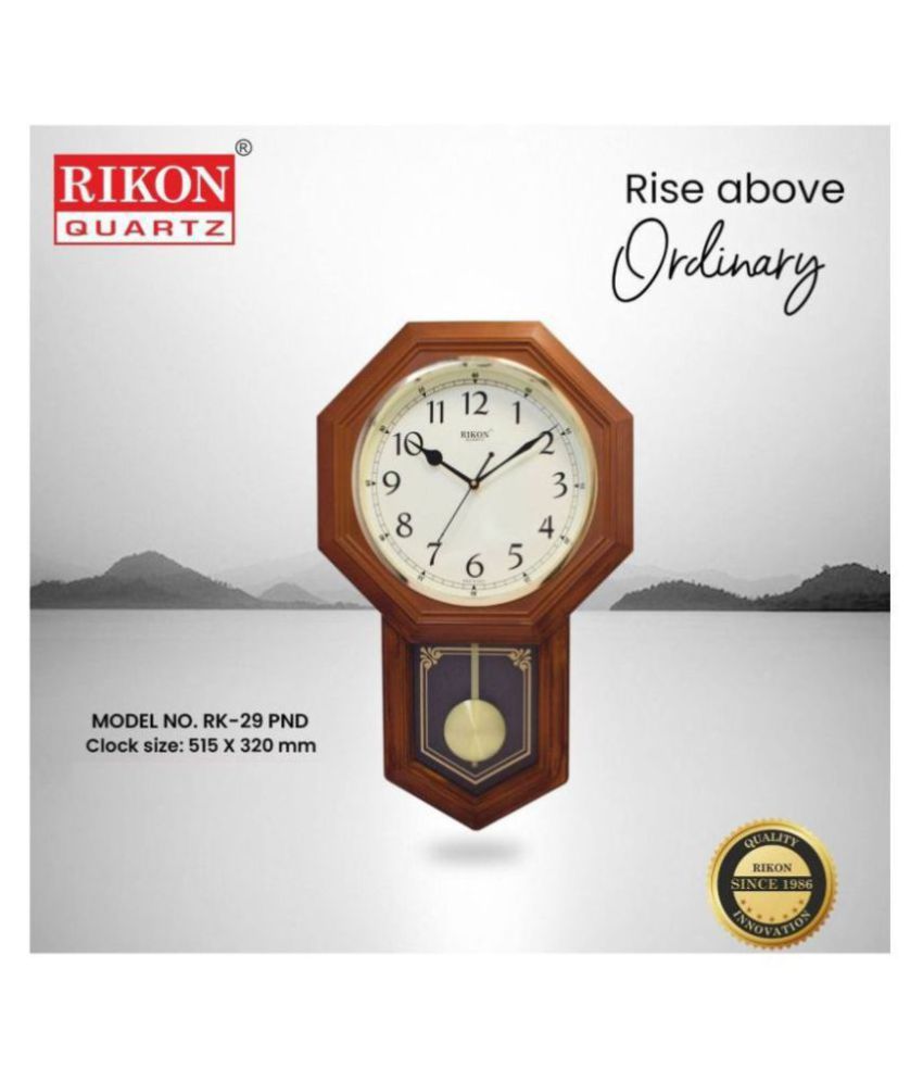 RIKON Circular Analog Wall Clock DDT-29 ( 33 x 54 cm ): Buy RIKON ... RIKON Circular Analog Wall Clock DDT-29 ( 33 x 54 cm ): Buy RIKON ...