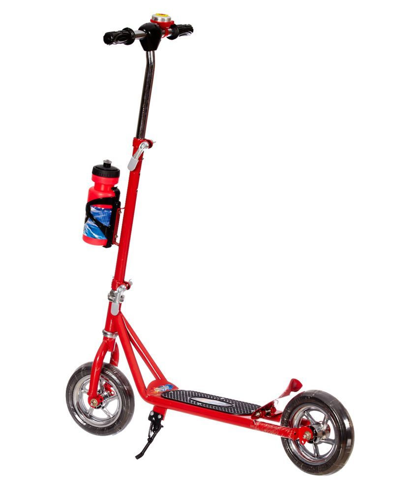 Power Ranger 2 Wheeler Scooter for Kids with Sipper Stand n Bell ...