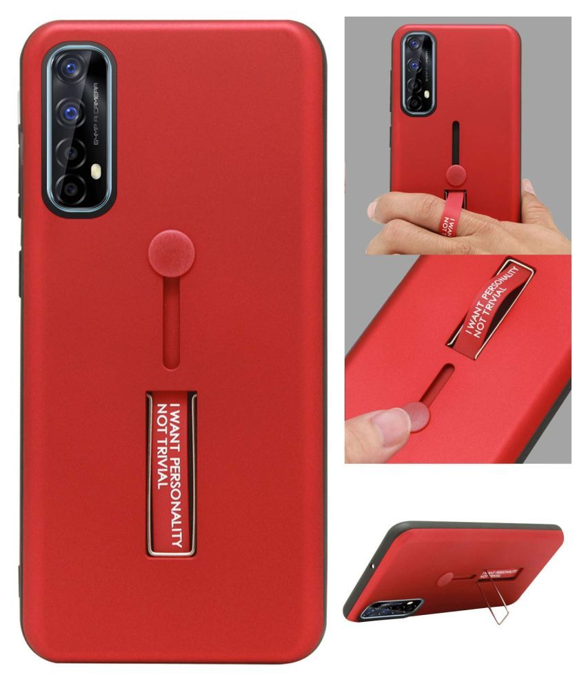 Vivo Y20 Cases With Stands Shining Stars Red Hidden Ring Plain Back vivo-y20-cases-with-stands-shining-stars-red-hidden-ring-plain-back