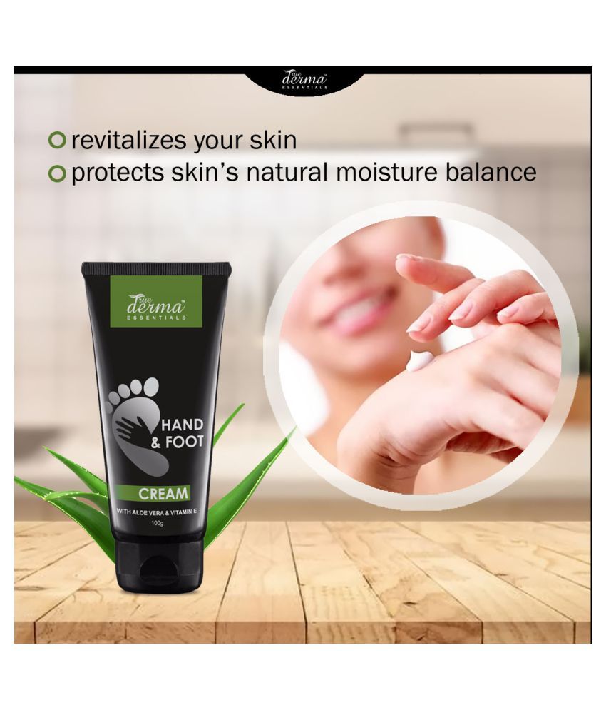 True Derma Essentials Hand & Foot Cream (Aloe Vera & Vitamin E ...