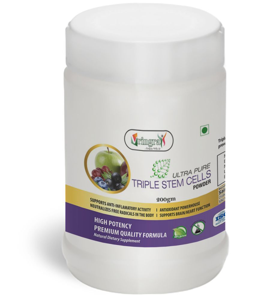 Vringra Triple Stem Cell Powder - Increase Immunity - Herbal Supplement ...